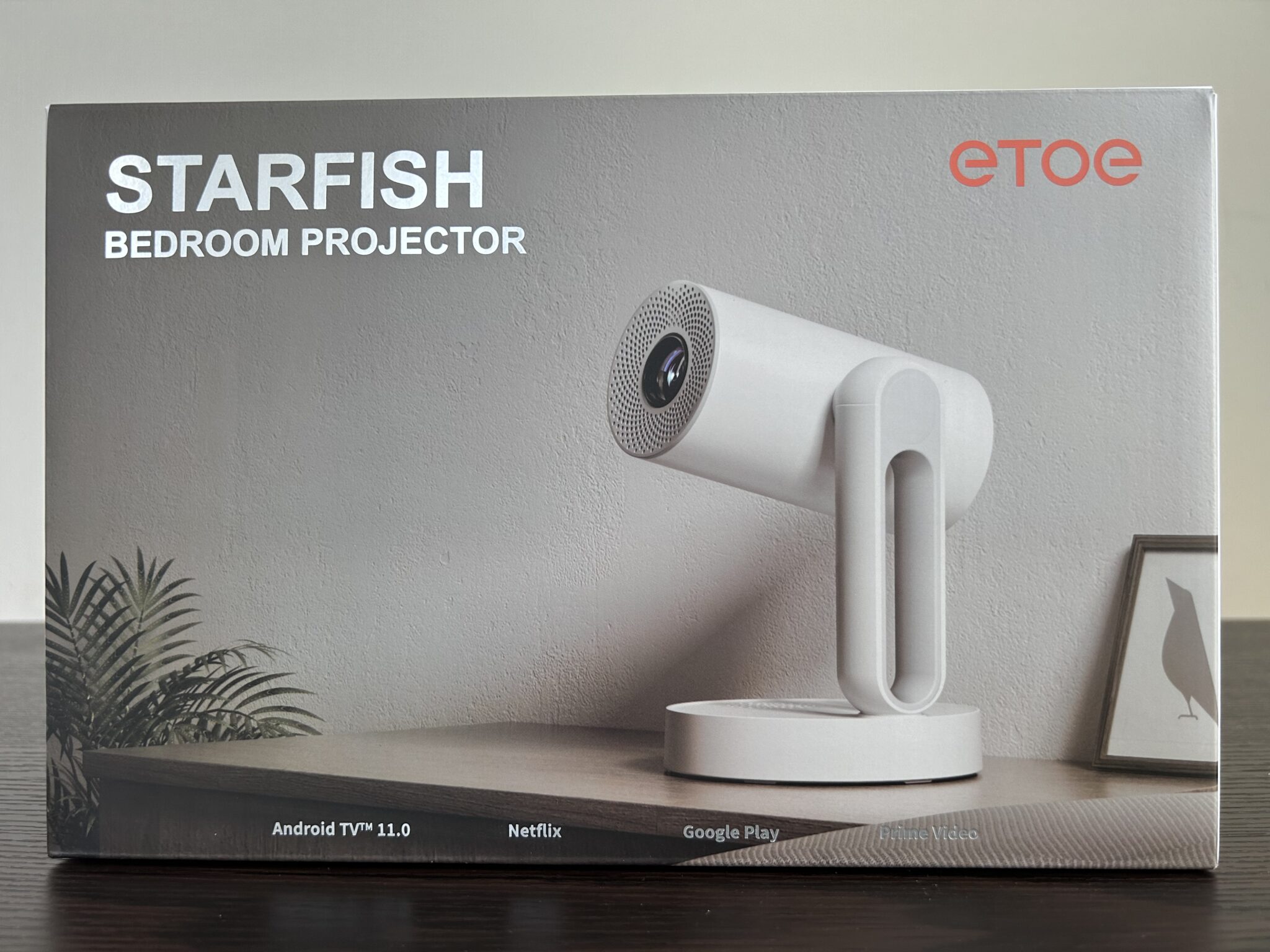 【寝室で天井投影】ETOE Starfishプロジェクターを徹底レビュー